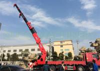 China 160T Truck Mounted Boom Crane Full Rotary Telescopic Crane 13m Radius 16.5m Height for sale