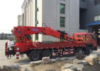 China OUCO 125T Truck Mounted Boom Crane Full Power Boom 10.2m Working Radius for sale