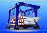 China Heavy Yacht Mobile Harbour Crane 20t Capacity Blue Color Seaport Crane Steel Structure for sale