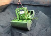 China Vessel Hydraulic Clamshell Bucket 2 Peels 12 Cubic Meter Radio Remote Control for sale