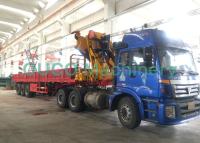 China Folding Boom Truck Mounted Hydraulic Crane Movable Crane Loading Cargoes for sale