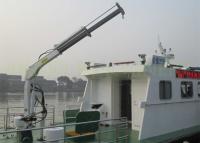 China OUCO 0.98T5M Hydraulic Marine Crane Telescopic Boom Boat Crane AC440V 60Hz for sale