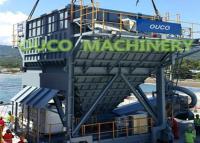 China OUCO Wheel Mounted Dust Discharge Hopper 10 Ton Capacity Large Stowing Surface for sale
