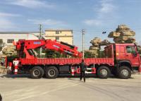 China 160T Truck Mounted Knuckle Boom Crane Heavy Duty 13m Working Radius 16.5m Hoisting Height for sale