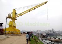 China 20t 30m Port Harbour Crane for Bangladesh Navy Shipyard Electrical Crane for sale