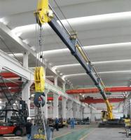 China Marine Vessel Telescopic Boom Crane 1T30M 20T3M Hydraulic Telescoping Crane for sale