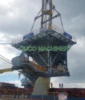 China Tyre Wheel Mounted Eco Hopper 50m³ Dust Proof Discharging 80T Capacity for sale
