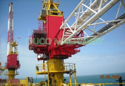 China 40t Harbour Hoisting Machine Lattice Fixed Stiff Boom Crane for Bulk Carrier 30m Radius for sale