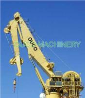 China 5 Ton Knuckle Boom Jib Crane High Reliability For Loading Cargoes Application for sale