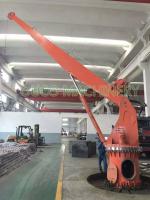 China OUCO Fixed Stiff Boom Crane 3T 4m Hydraulic Boom Light Self-Weight for sale
