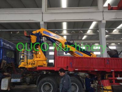 China 45TM Truck Mounted Knuckle Boom Crane 22t Capacity 10.2m Radius Full Rotary for sale