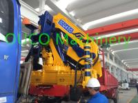 China 45TM Truck Mounted Knuckle Boom Crane 22t Capacity 10.2m Radius Full Rotary for sale
