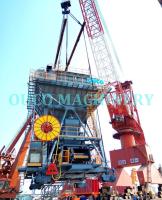China Movable Port Hopper 50m³ with Bag Dust Control System for Loading Material for sale