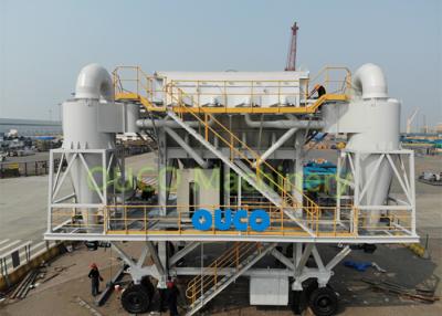 China Eco Dust Proof Hopper 400t/h 40CBM for Port Wood Pellet Truck Loading for sale