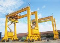 China Yellow Quayside Container Lifting Cranes With Spreader For Port Solutions for sale