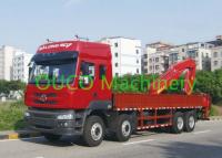 China Light Duty Truck Mounted Knuckle Boom Crane 10tm Telescopic Boom Portable Design for sale