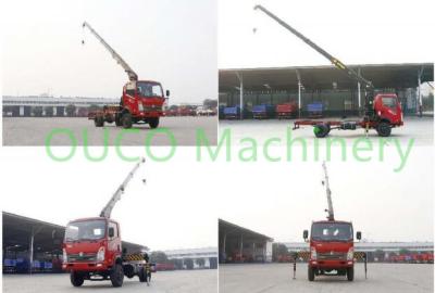 China Truck Mounted Boom Crane 10tm Lifting Capacity 5t Stiff Telescopic Knuckle Boom for sale