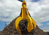 China Hydraulic Orange Peel Grab Bucket 0.33-2.0m³ for Crane Heavy Duty Steel for sale