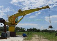 China Electric Hydraulic Crane 3T40M Telescopic Boom Marine Deck Crane with Overload Protection for sale