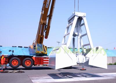 China Remote Control Clamshell Grab Bucket 12 CBM Capacity 25t Lifting for Material Capture for sale