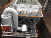 China High Reliability Mobile Cyclone ECO Hopper Vacuum Loader Easy Operation For Wooden Pellet for sale