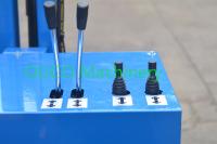 China Electric Telescopic Boom Floor Crane 450kg Capacity 270° Slewing Portable Industrial Crane for sale