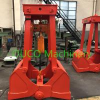 China Electric Hoist Type Clamshell Crane Bucket For Bulk Cargo Portable Design for sale