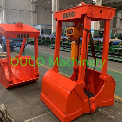 China Easy Operation Portable Clamshell Grab Bucket Electric Hoist Bulk Grab for sale