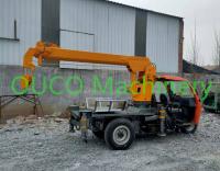 China 2 Ton Small Portable Truck Mounted Boom Crane with Outrigger Long Life for sale