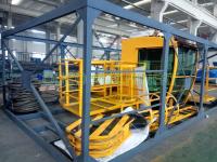 China 3T40M Telescopic Boom Marine Pedestal Crane ABS Certified 40m Reach for sale