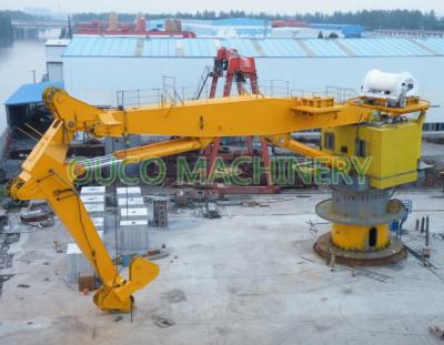China Hydraulic Marine Knuckle Boom Crane Heavy Duty 100T10M for Offshore Lifting for sale