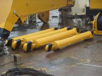 China Hydraulic Marine Knuckle Boom Crane Heavy Duty 100T10M for Offshore Lifting for sale