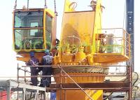 China 40t Telescopic Boom Jib Electric Hydraulic Marine Deck Crane 40m Outreach for sale