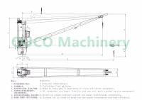China 40T Telescopic Boom Jib Electric Hydraulic Crane 40m Max Working Radius for sale