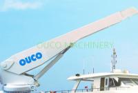 China OUCO 1T4M Offshore Pedestal Crane Cargo Ship Crane ISO CE Certified Stiff Boom Marine Crane for sale