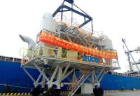 China Dust Proof Mobile Port Eco Hopper 50m³ 1500-2000T/H for Coal Material Handling for sale
