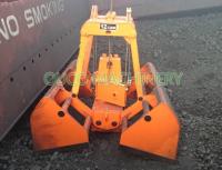 China 12CBM Radio Remote Control Clamshell Grab Bucket 8.5t Dead Weight for Bulk Cargo Handling for sale