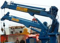 China Marine Hydraulic Telescopic Boom Crane With Advanced Components for sale