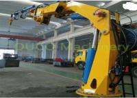 China Ship Deck Marine Heavy Lift Knuckle Boom Crane 5 Ton Hydraulic Slewing for sale