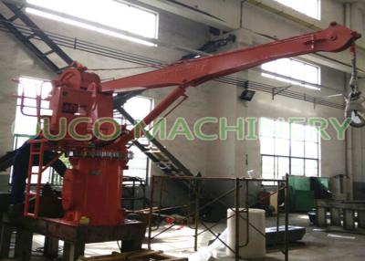 China ABS Hydraulic Electrical Driven Offshore Pedestal Crane 50 Ton Telescopic Boom for sale