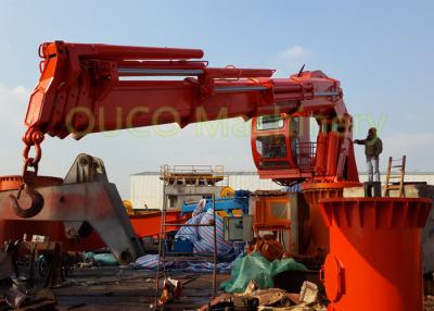 China Marine Telescopic Boom Crane 2000kg Capacity 10m Working Radius for Ship for sale
