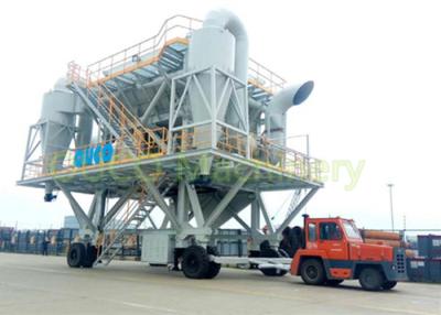 China Cyclone Dust Proof Tire Mounted Port Hopper for Bulk Cargo 20 Ton Capacity for sale