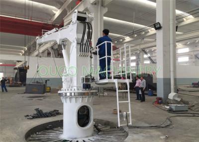 China Marine 12KW 16Mpa Hydraulic Telescopic Boom Crane 0.3T8M for sale