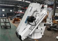 China Hydraulic Marine Knuckle Boom Crane 1T10M 22KW for Offshore Vessel for sale