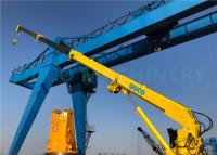 China IP56 Electric Hydraulic Telescopic Boom Crane 0.2T20M for Marine Use for sale