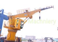 China Marine Telescopic Crane 1.5T 36.6M AC415V 50HZ Corrosion Resistant Steel Plate for sale