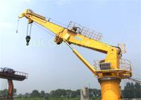 China Marine Telescopic Crane 1.5T 36.6M AC415V 50HZ Corrosion Resistant Steel Plate for sale