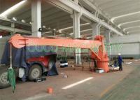 China 3T9M Octagon Boom Marine Crane 15KW Stiff Beam Hydraulic Luffing for sale