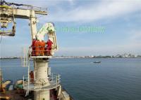 China Marine Telescoping Folding Jib Crane IP56 For Open Sea for sale