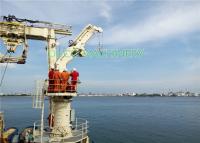 China Marine Telescoping Folding Jib Crane IP56 For Open Sea for sale